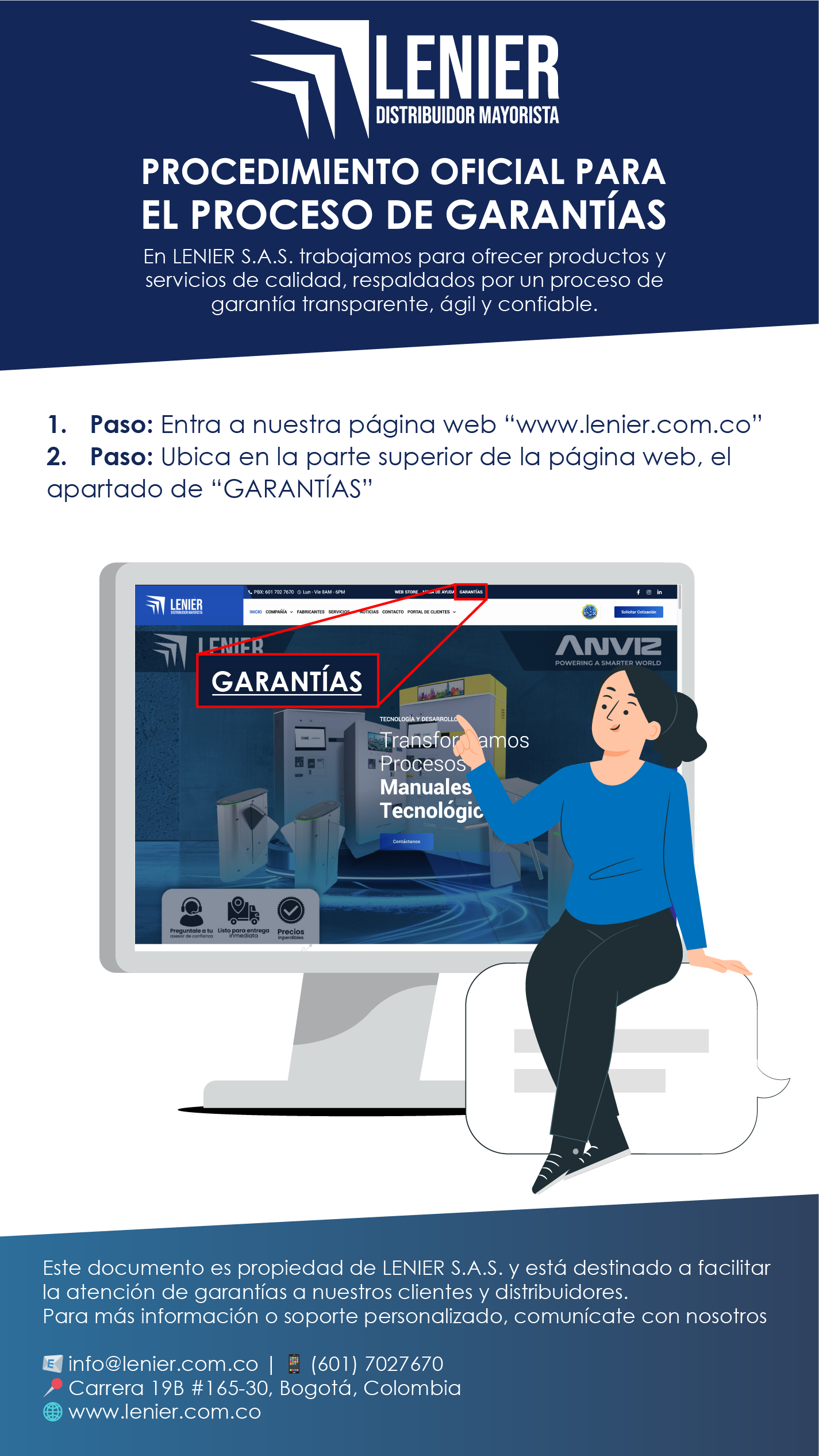 Proceso de garantías - Lenier